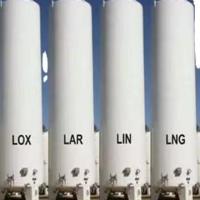 China 100m3 Horizontal Cryogenic Liquid N2 Storage Tank 0.8MPa for sale