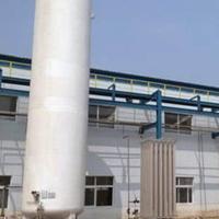 China 100m3 Horizontal Cryogenic Liquid N2 Storage Tank 0.8MPa for sale