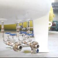 China 30 m³ 8 Bar Cryogenic Liquid Storage Tank for LN₂ for sale
