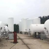 China 30 m³ 8 Bar Cryogenic Liquid Storage Tank for LN₂ for sale