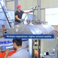 China Cryogenic Storage Tank 5-200m3 Capacity for Oxygen Nitrogen Argon for sale