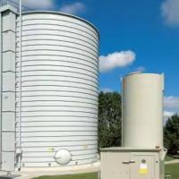 China 10m3 Vertical Cryogenic Liquid Oxygen Storage Tank 1.6MPa 304 Stainless Steel for sale