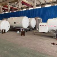 China 50-100 m³ Cryogenic Liquid Oxygen CO₂ Storage Tank 6058mm Length for sale