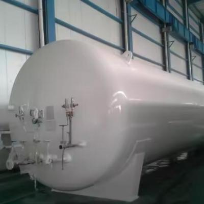 China 50000L Vertical Cryogenic Liquid Nitrogen Storage Tank 304/316 Stainless Steel for sale