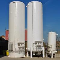 China 50000L Vertical Cryogenic Liquid Nitrogen Storage Tank 304/316 Stainless Steel for sale
