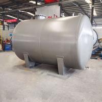 China 10-ton LNG Storage Tank Horizontal 10000-100000L Capacity High Pressure for sale