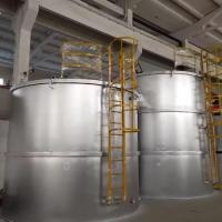 China 10-ton LNG Storage Tank Horizontal 10000-100000L Capacity High Pressure for sale