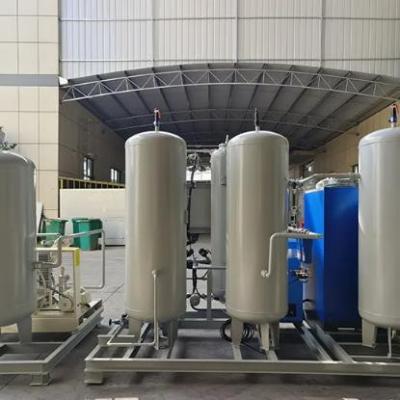 China PSA Nitrogen Generator with 220v/380v/50-60hz Voltage 3-20Nm3/h Flow Rate and OEM Offered for sale