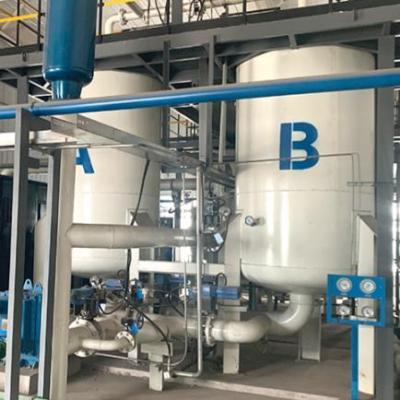 China VPSA Oxygen Generator with ≥1barg Outlet Pressure ≤－60℃ Dew Point and Air Cooling for Industrial Use for sale