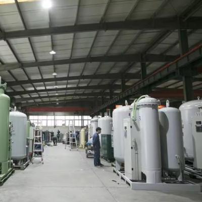 China 150Bar or 200Bar Filling Pressure PSA Oxygen Plant with GB 8982-2014 and ISO 10083 Compliance for Medical Oxygen Supply for sale