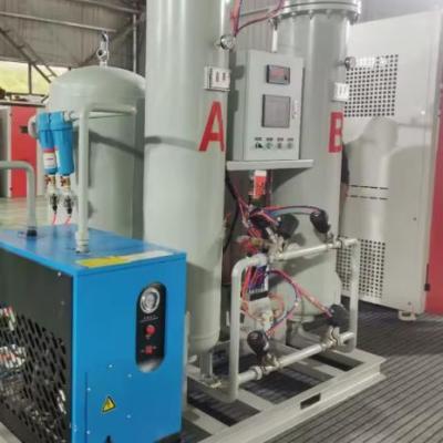 China 60Nm³/hr 99.99% Purity PSA Nitrogen Generator with 16bar Outlet Pressure for Stainless Steel Cutting for sale