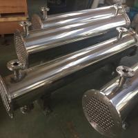 China 0.1-10m/S Double Tube Sheet Heat Exchanger Carbon Steel Condenser And Evaporator for sale