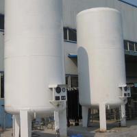 China 50m3 LIN Cryogenic Storage Tank 0.8mpa Impact Resistance for sale