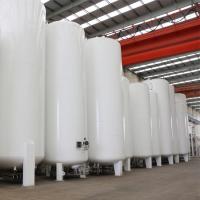 China 25m3 Liquid Nitrogen Storage Vessel 8 Bar 15000 Liter LNG Bullet Tanks for sale