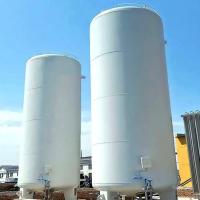 China 10m3 3.5mpa Cryogenic Storage Tank LAR Liquid Nitrogen Dewar Cell Storage for sale