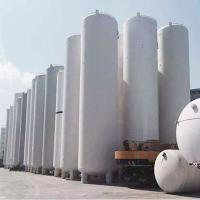 China 0.8MPa 25m3 Cryogenic Storage Tank 2.16MPa Large Liquid Nitrogen Thermal Insulation for sale