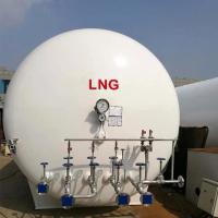 China 60m3 Cryogenic Storage Tank 35 Cubic Meter , Horizontal LN2 Storage Tank for sale