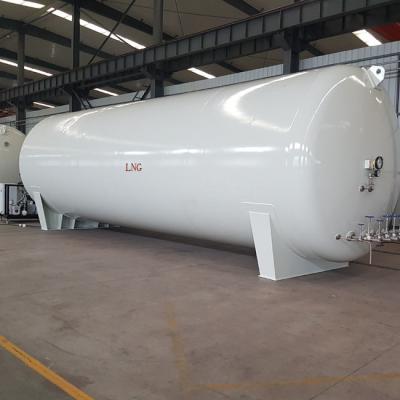 China Horizontal Cryogenic Storage Tank 20m3 0.8mpa Stainless Steel for sale