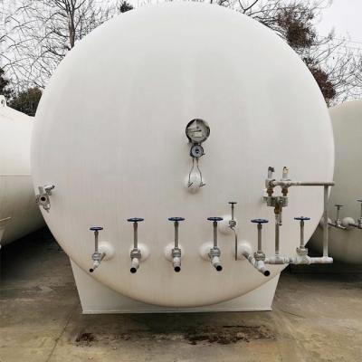 China 0.86 MPa Large Liquid Nitrogen Storage Tank 20m3 , 5m3 Dewar Tank for sale