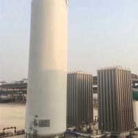 China LO2 Double Wall Cryogenic Storage Tank 1.6Mpa Liquified Ethylene for sale