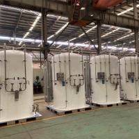 China Liquid N2 Micro Bulk Tanks 16 Bar , 5000 Liters Bulk CO2 Storage for sale