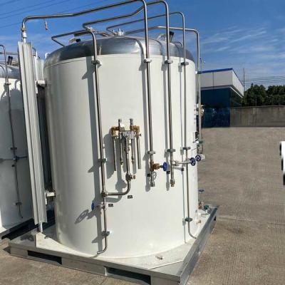 China Stainless Steel Microbulk Nitrogen Tanks Cryogenic 3.4mpa Micro Bulk 5m3 for sale
