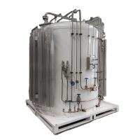 China 1000 To 7500L Microbulk Tanks 0.8Mpa Stainless Steel Polish for sale
