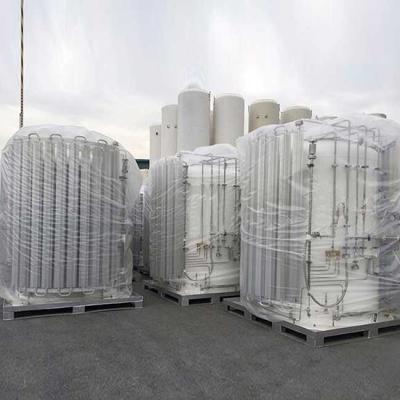 China 1-5m3 Microbulk Tank Liquid O2 Cryogenic Stainless Steel for sale