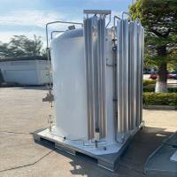 China 1-5m3 Microbulk Tank Liquid O2 Cryogenic Stainless Steel for sale