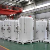 China Oxygen Micro Bulk Tanks 7.5m3 Cryogenic 5m3 Medical CO2 for sale