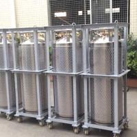 China 175 Liter Dewar Gas Cylinder Liquid Oxygen Nitrogen 1.4Mpa Argon Bottle for sale