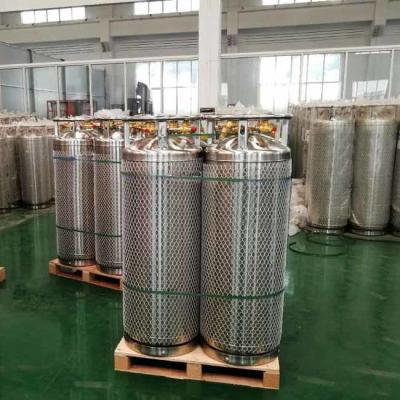 China Portable Cryogenic Dewar Cylinder Oxygen 1.6 MPa CO2 Tank for sale