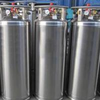 China LNG 175 Liter Cryogenic Dewar Cylinder 1.4MPa Liquid Nitrogen Tank Pressure Building for sale