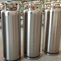 China LNG 175 Liter Cryogenic Dewar Cylinder 1.4MPa Liquid Nitrogen Tank Pressure Building for sale