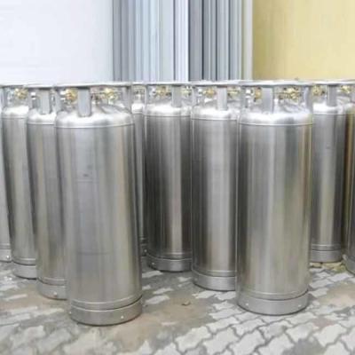 China Cryogenic Removable Dewar Tanks Liquid Nitrogen Oxygen Dewar Cylinder for sale