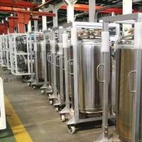 China LN2 Dewar Gas Cylinder 195L 2.3MPA High Pressure Liquid Nitrogen Tank for sale