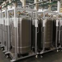 China LN2 Dewar Gas Cylinder 195L 2.3MPA High Pressure Liquid Nitrogen Tank for sale