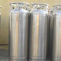 China Food Grade Cryogenic Dewar Cylinder 210l , Removable Dewar Oxygen Tanks for sale