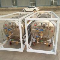 China 180L Cryogenic Dewar Cylinder 600 Liters , 210l CO2 Dewar Tank for sale