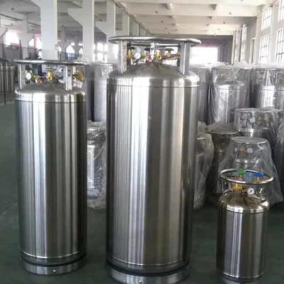 China 100L 232L Cryogenic Dewar Cylinder , 195L Argon Dewar Tank for sale