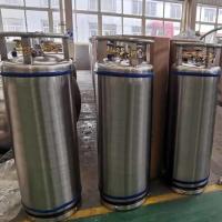China 100L 232L Cryogenic Dewar Cylinder , 195L Argon Dewar Tank for sale