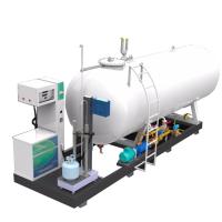 China 2.5 Ton LPG Gas Filling Station 5000 Liters 5-200 Cubic Meter for sale
