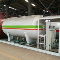 China 5.5kw LPG Gas Filling Station 5-30m3 Autogas Skid Mounted for sale