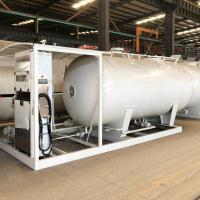 China Q345R 10 Tons LP Gas Refill Stations , 1.77Mpa Auto Gas Filling Station for sale