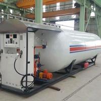 China 20m3 LPG Gas Filling Station Skid Mounted Horizontal for sale
