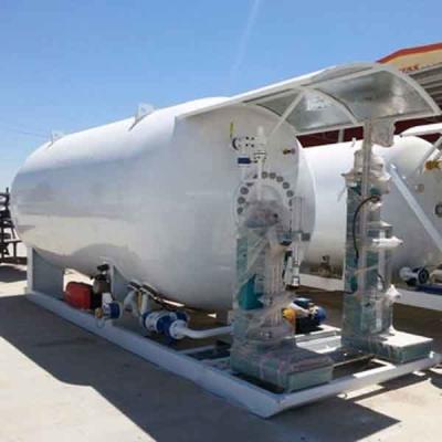 China Q345R Mobile LPG Gas Filling Station 30000L 5000L for sale