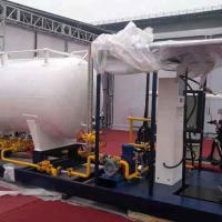 China Mobile 5 To 10 Tons LPG Auto Gas Pump , 1.77mpa Autogas Filling Stations for sale