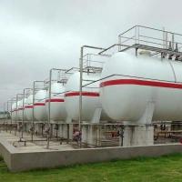 China 80cbm 100cbm LPG Gas Bullet Tank Liquid Propane Gas 60m3 40m3 50m3 for sale