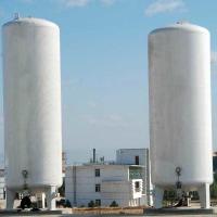 China Anti Corrosion Cryogenic Storage Tank Double Layer 55m3 Liquid Nitrogen for sale