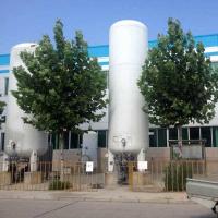 China Anti Corrosion Cryogenic Storage Tank Double Layer 55m3 Liquid Nitrogen for sale